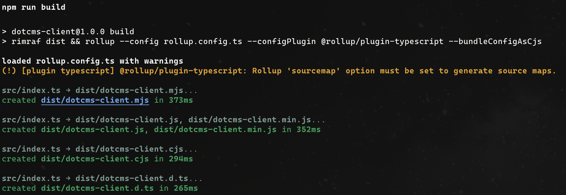 How to build a Universal Javascript SDK with Rollup.js | dotCMS